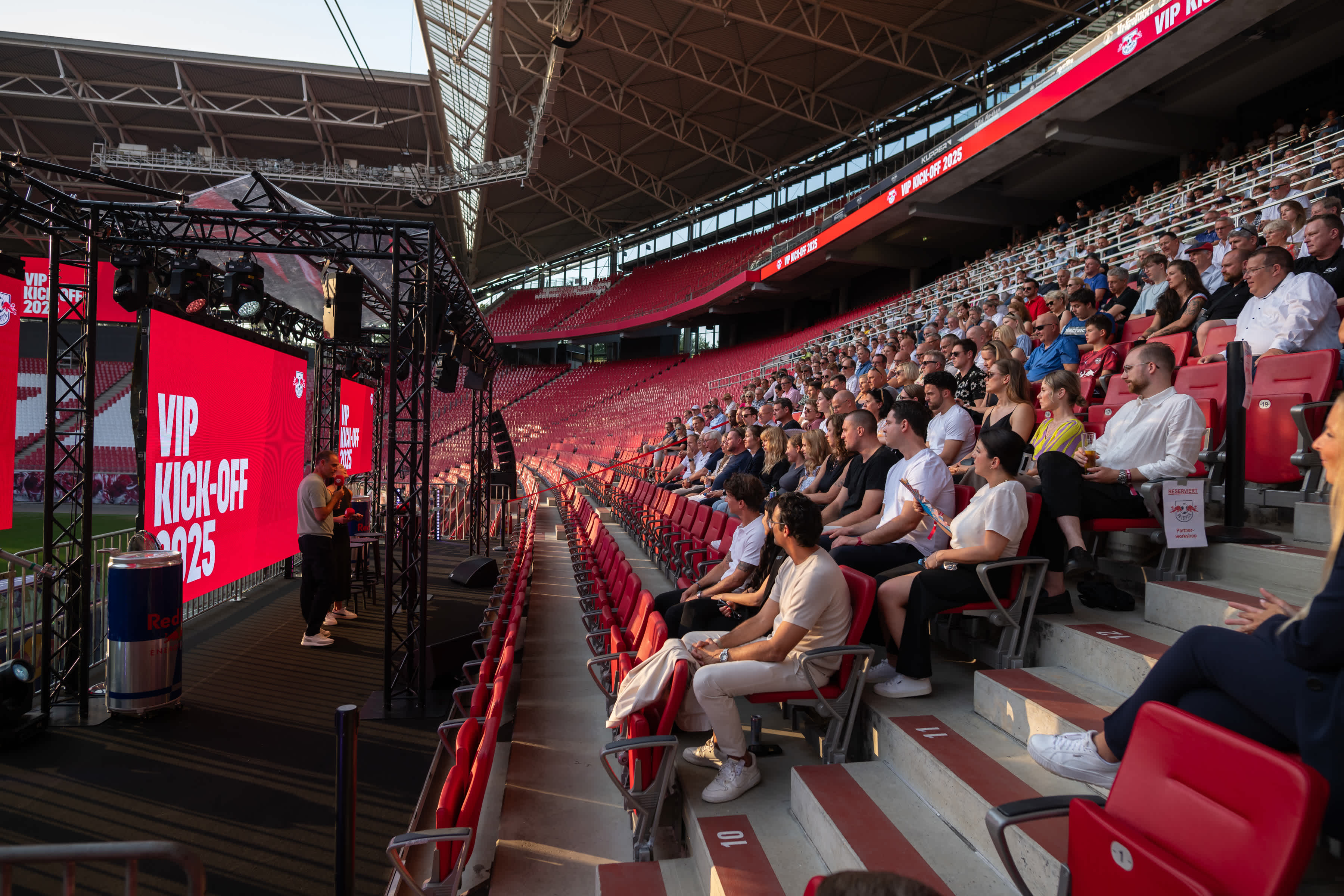 VIP-Kickoff in der Red Bull Arena - Partner-Event mit Ausblick